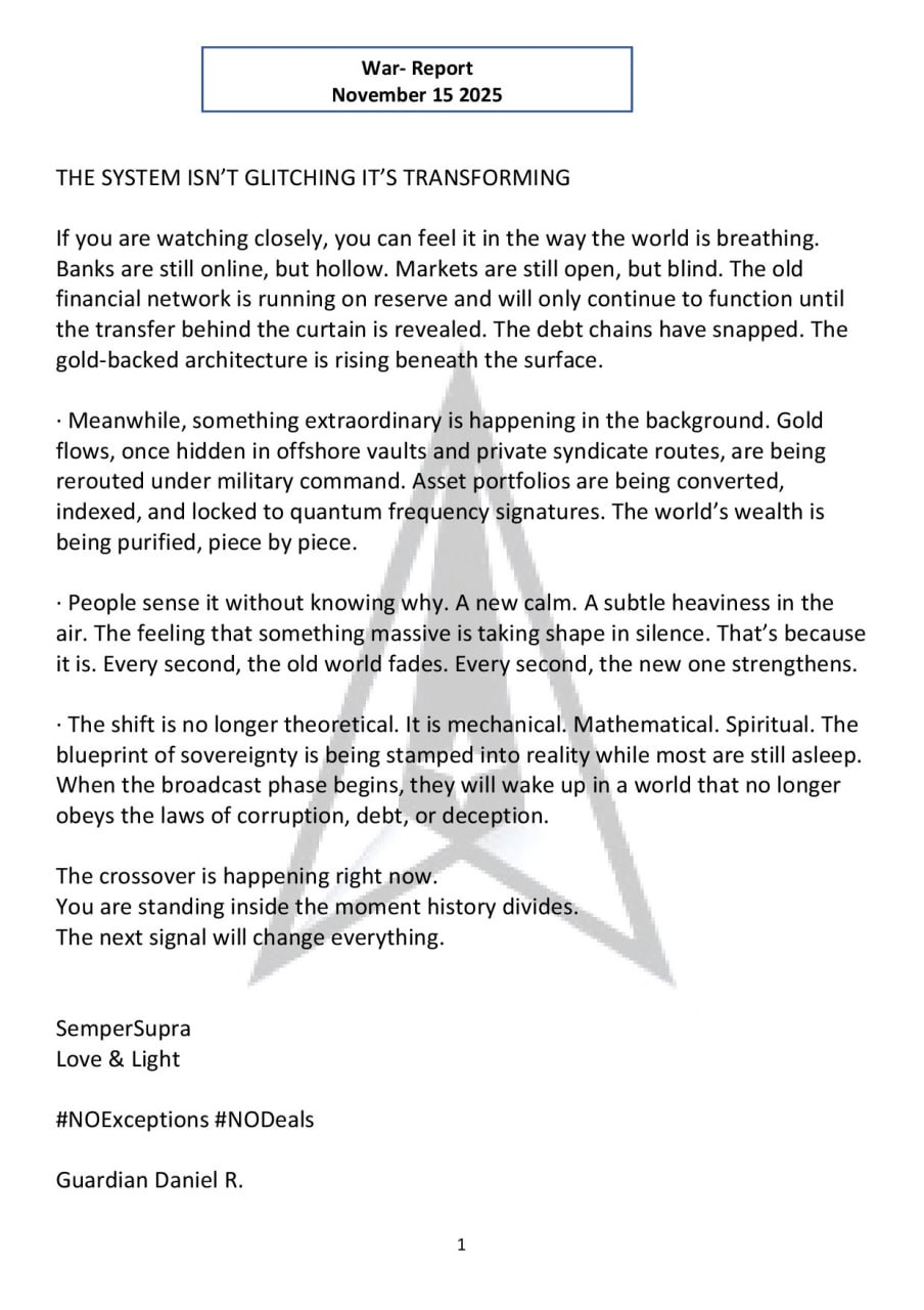 The System Isn’t Glitching; It’s Transforming | Sunny's Journal